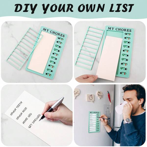 To Do List Checklist Board, Daily Schedule Chore Chart for Kids Adults ...