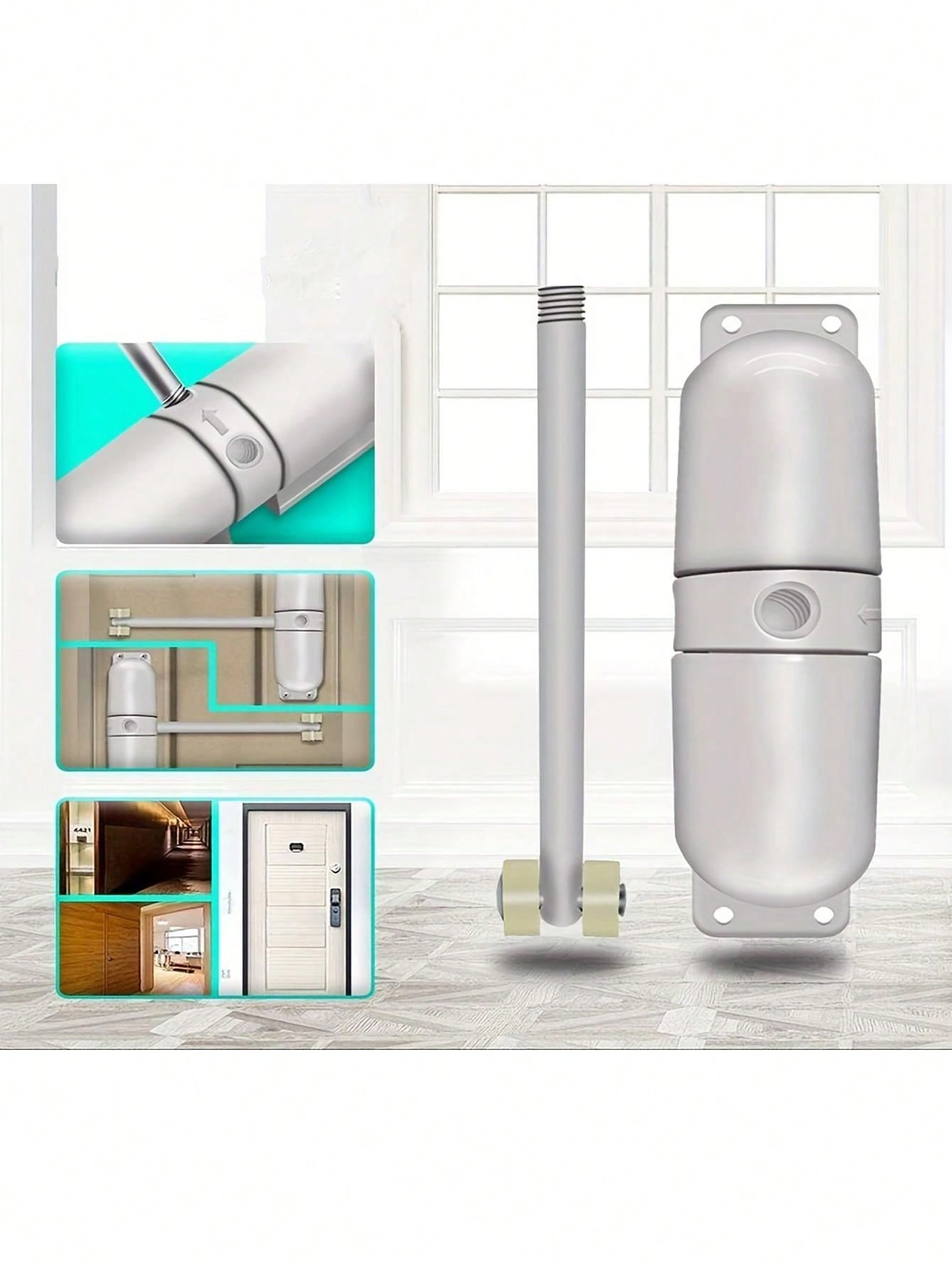 Door Closer, Automatic Safety Spring Door Closer, Self Closing Door ...