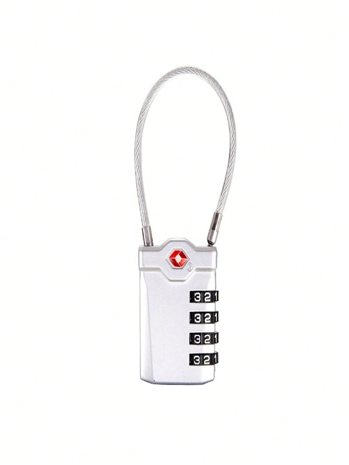 TSA Customs Lock Safely Code Lock 4 Dial Digit Combination Lock Anti ...