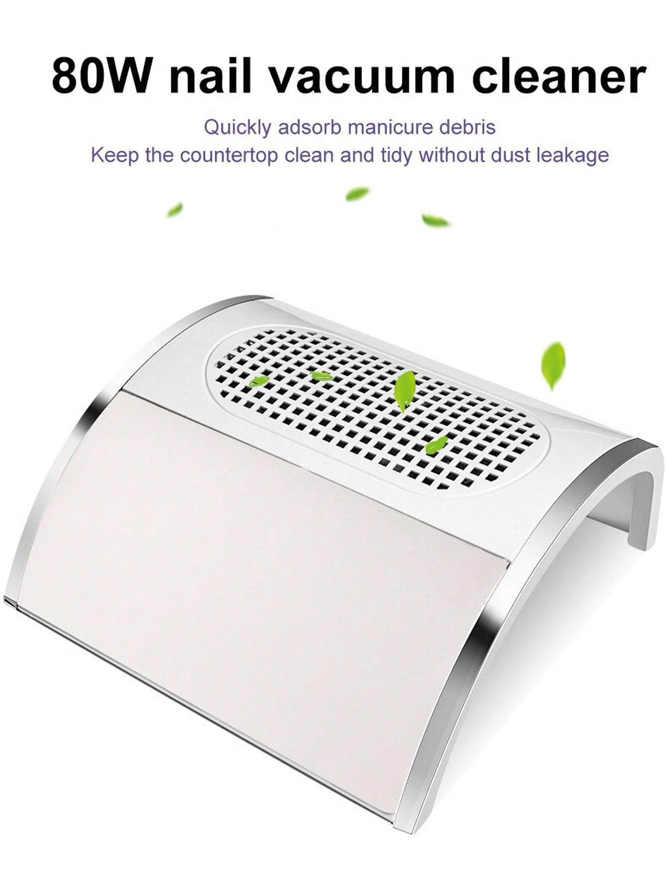 Electric Nail Dust Collector For Manicure, 1 Pc Strong Power & Strong ...