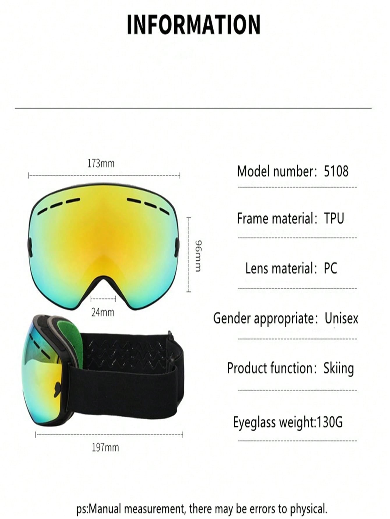 Cool Anti-fog Ski Goggles | SHEIN USA