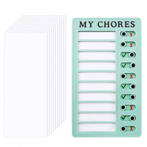 To Do List Checklist Board, Daily Schedule Chore Chart for Kids Adults Memo Checklist Boards ...
