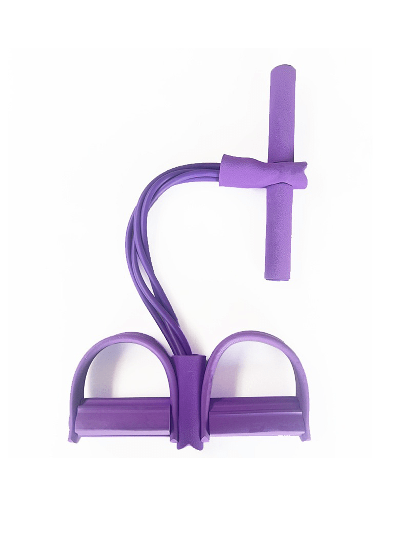 A Woman's Home Yoga Fitness Leg Four-tube Push-up Pull-up Machine Sit ...