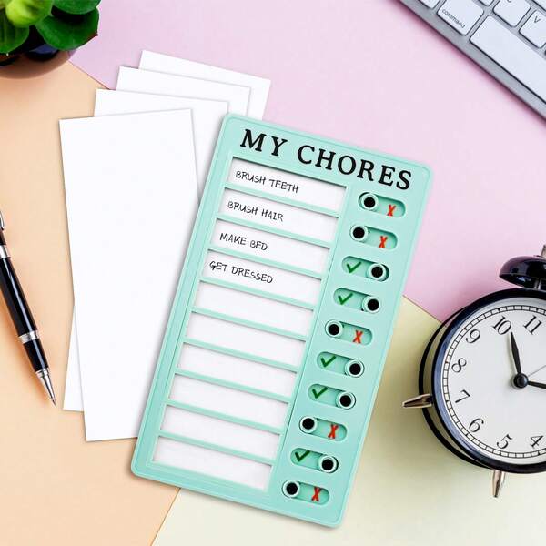 To Do List Checklist Board, Daily Schedule Chore Chart for Kids Adults ...
