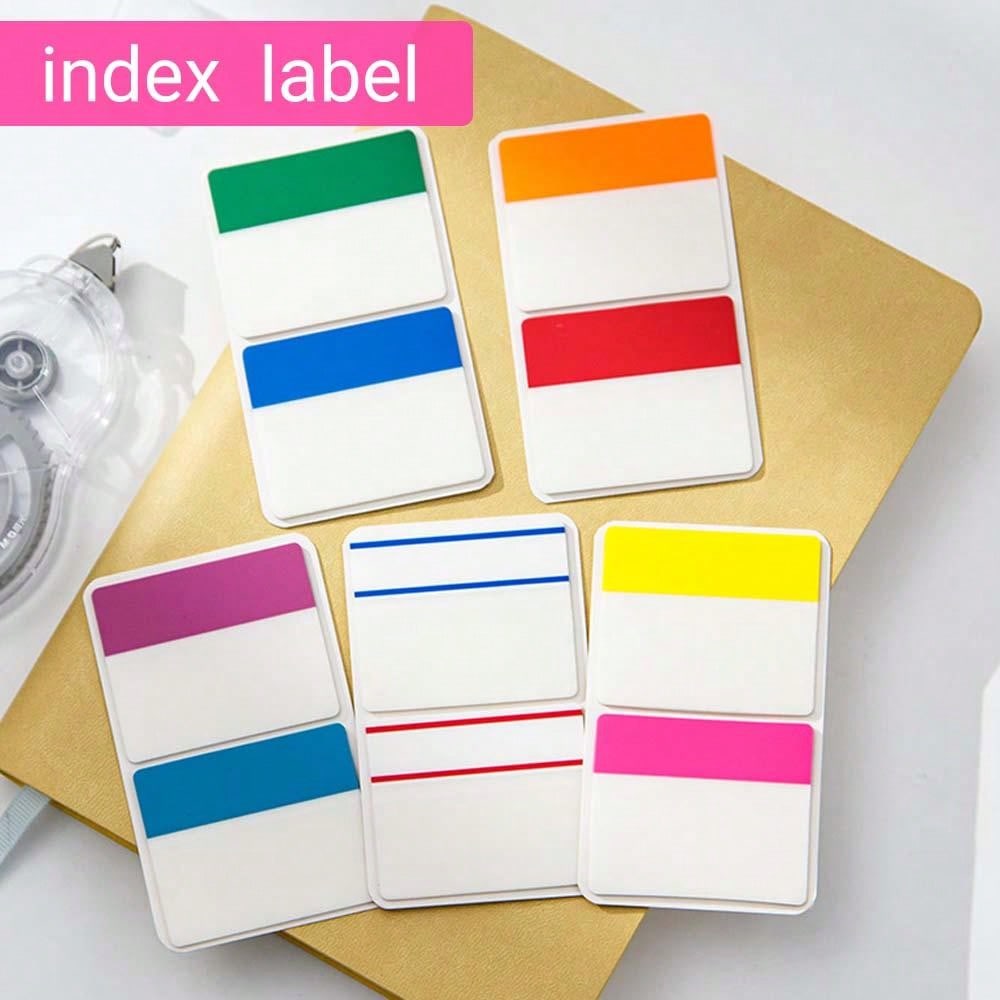 Index Tabs - Purple-blue Color - 50 Stickers, Self-adhesive Colorful ...