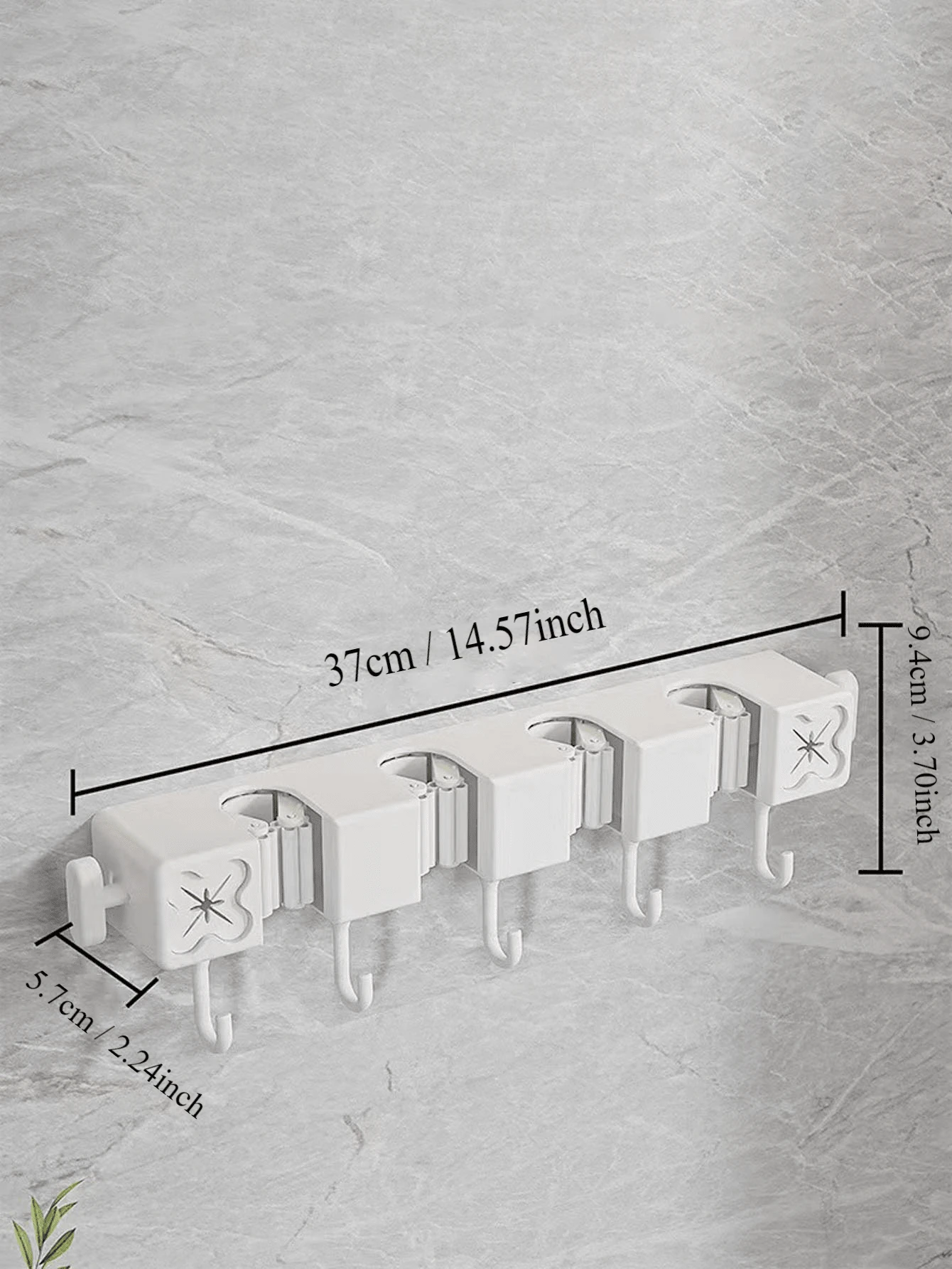 1 mop and broom stand wall Mount - Heavy duty broom stand wall mount or ...