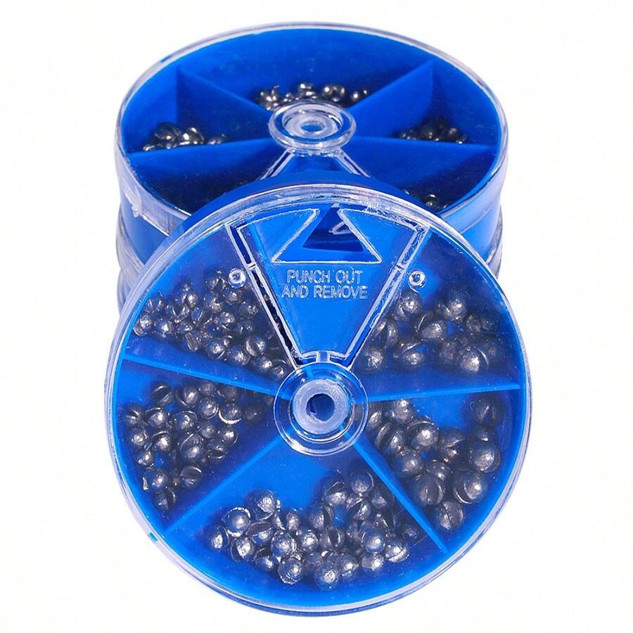 HENGJIA 105pcs Premium Lead Sinkers With Convenient Storage Box - 5 ...