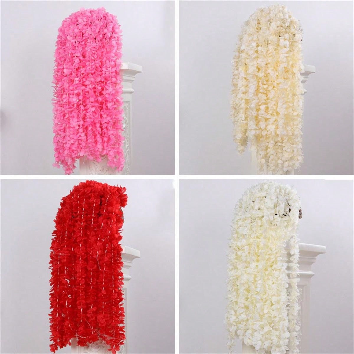 Simulation orchid string suspended ceiling flower vine wedding ...