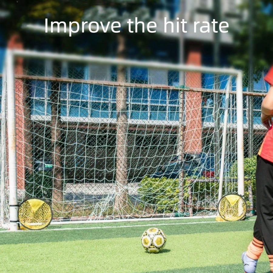 Soccer Goal Shooting Training Net: Free Kick, Dead Angle, Set Piece ...
