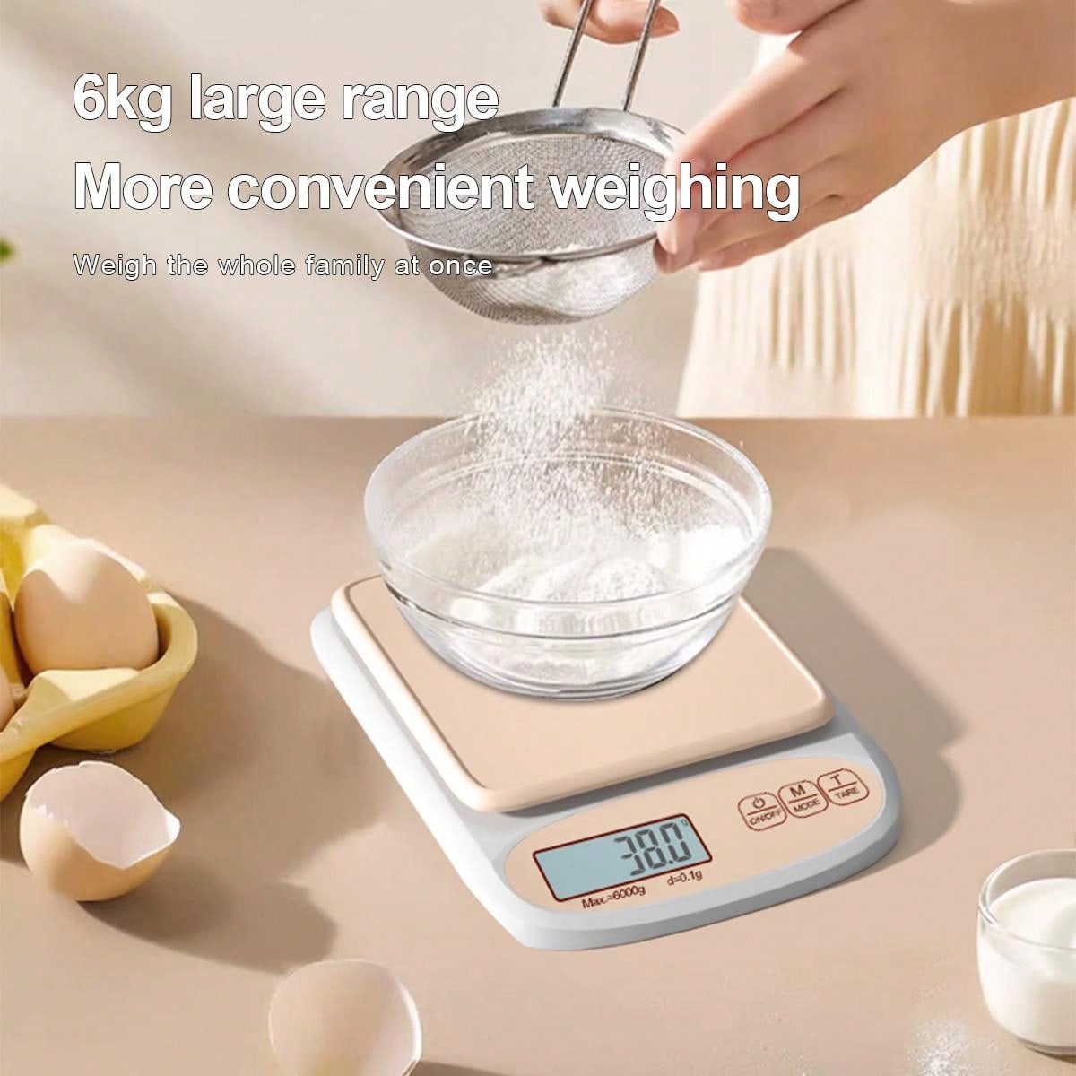 Kitchen Electronic Scale High Precision Gram Scale For Baking, Coffee ...