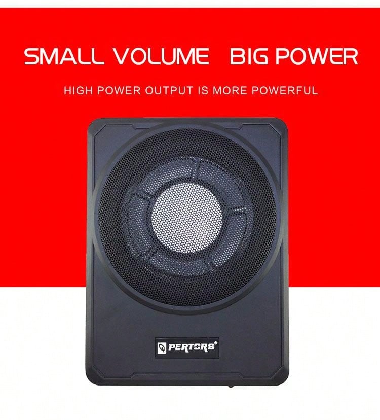 1500W Car Under-Seat Sub Woofer Active Powered Amplifier Bass Enclosed ...