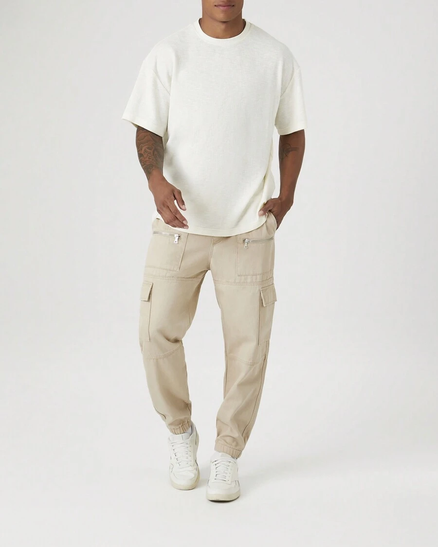 Drawstring Cargo Joggers | SHEIN USA