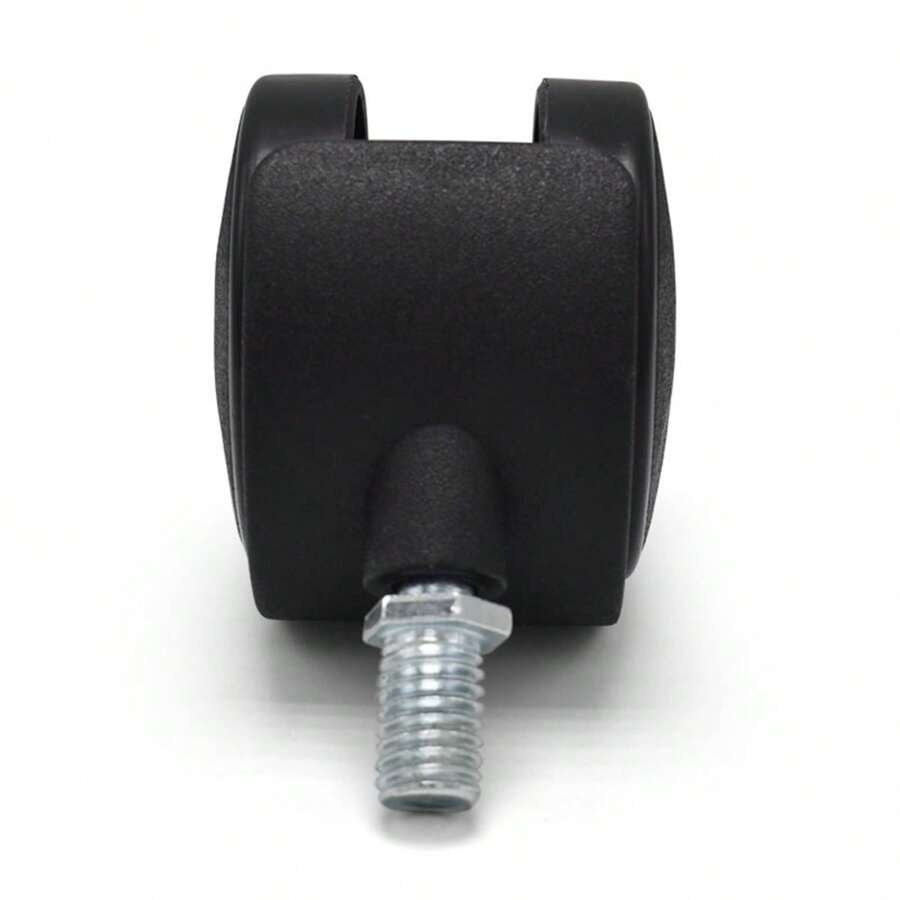 Office Chair Casters Wheels, Set of 4 Swivel Caster Black 1.5 Inch ...