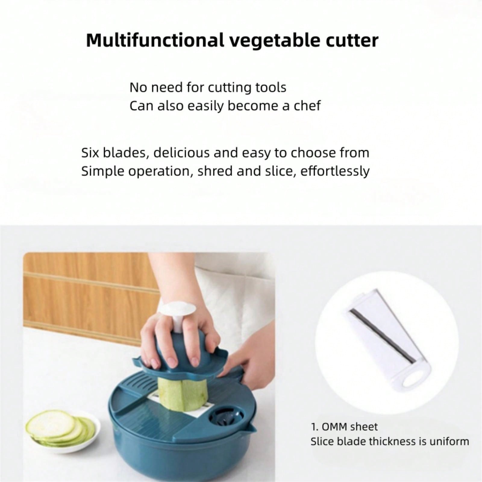 Set Of Multifunctional Slice & Shred Tools For Home Use - Can Be Used ...