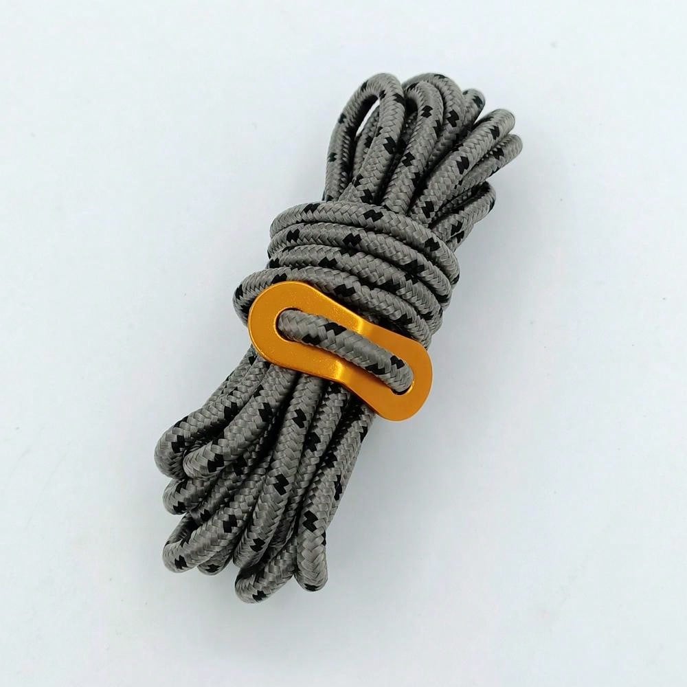 Camping High Visibility Reflective Tent Rope With Aluminum Alloy Double ...