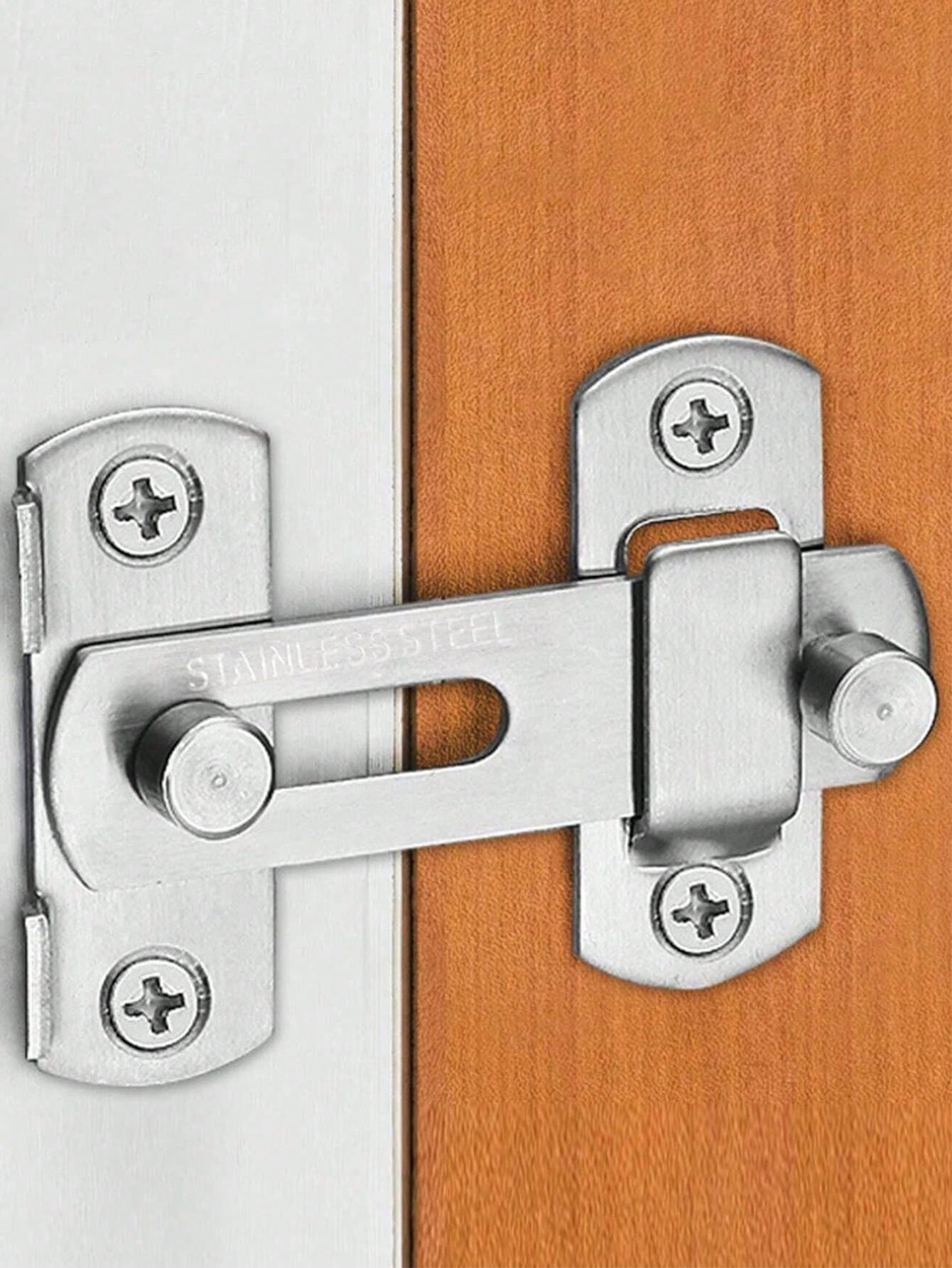 1 piece with 90-degree right-angle latch stainless steel pet cage barn ...