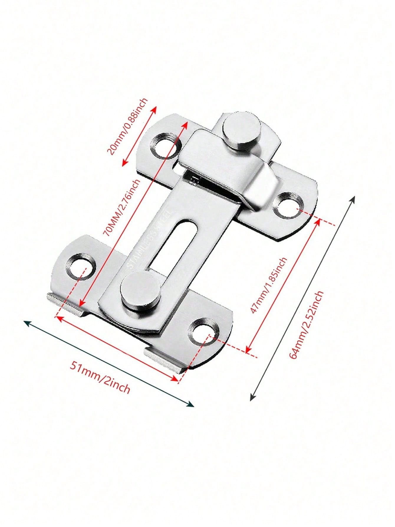 1 piece with 90-degree right-angle latch stainless steel pet cage barn ...