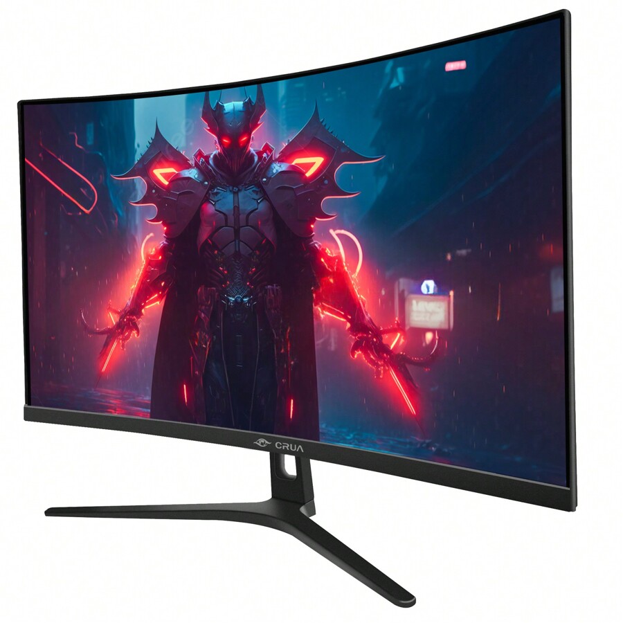 CRUA 32" Curved Gaming Monitor,144Hz QHD(2560x1440P) VA 1800R Display ...