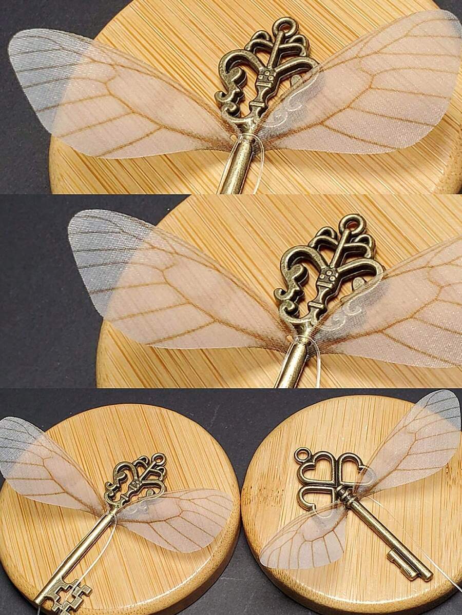 1Set Key Metal Pendants Suit ,8PcsVintage Skeleton Key Flying Key ...