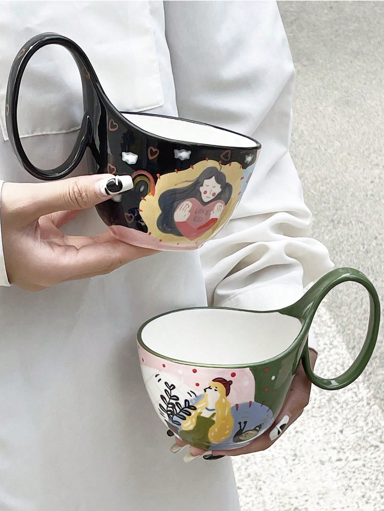 1pc 330ML Hand-Painted High-Temperature Glaze Underglaze Color Ceramic ...