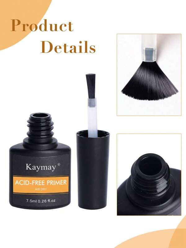 7.5ml Nail Acid-Free Base Coat, Strong Adhesion, Prolonged Nail ...