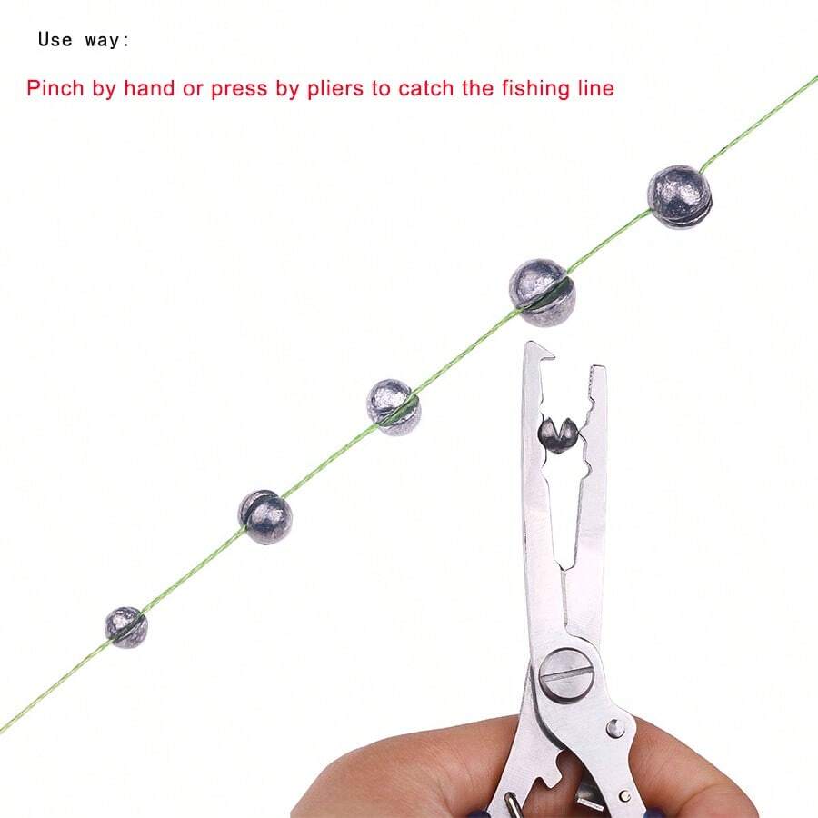 HENGJIA 105pcs Premium Lead Sinkers With Convenient Storage Box - 5 ...