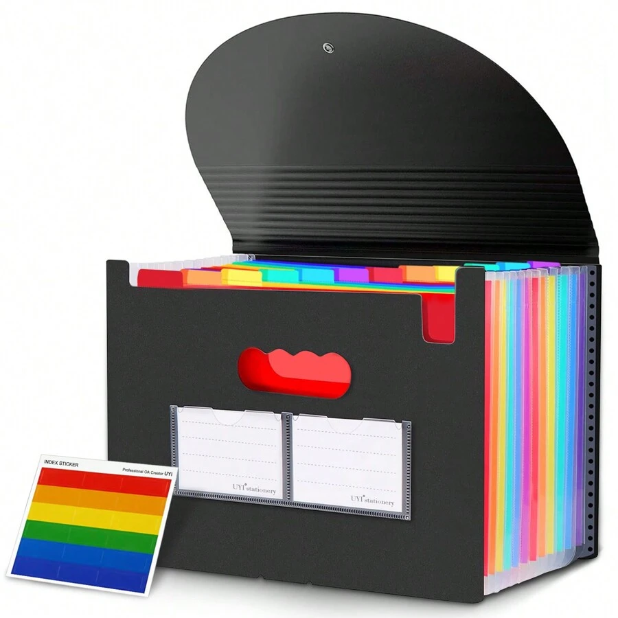 Document Folder A4, Document Folder, Paper Folder, 13 Compartments ...