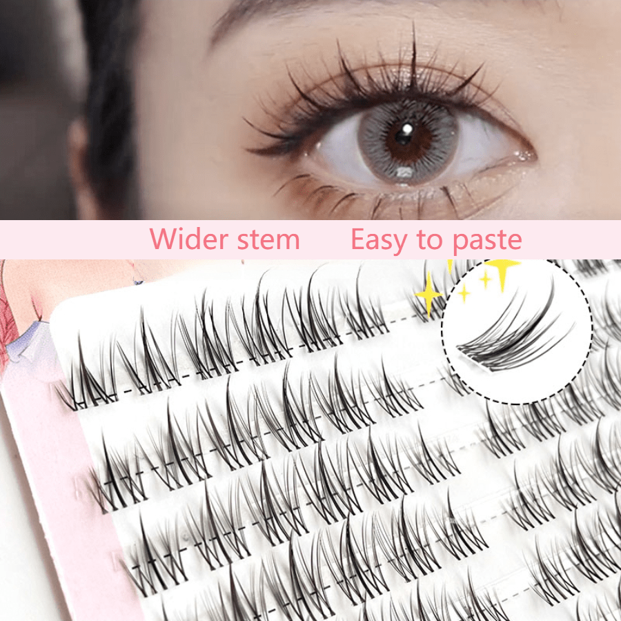 Lazy Sunflower 10 Rows And 120 Clusters Of False Eyelashes For Women ...