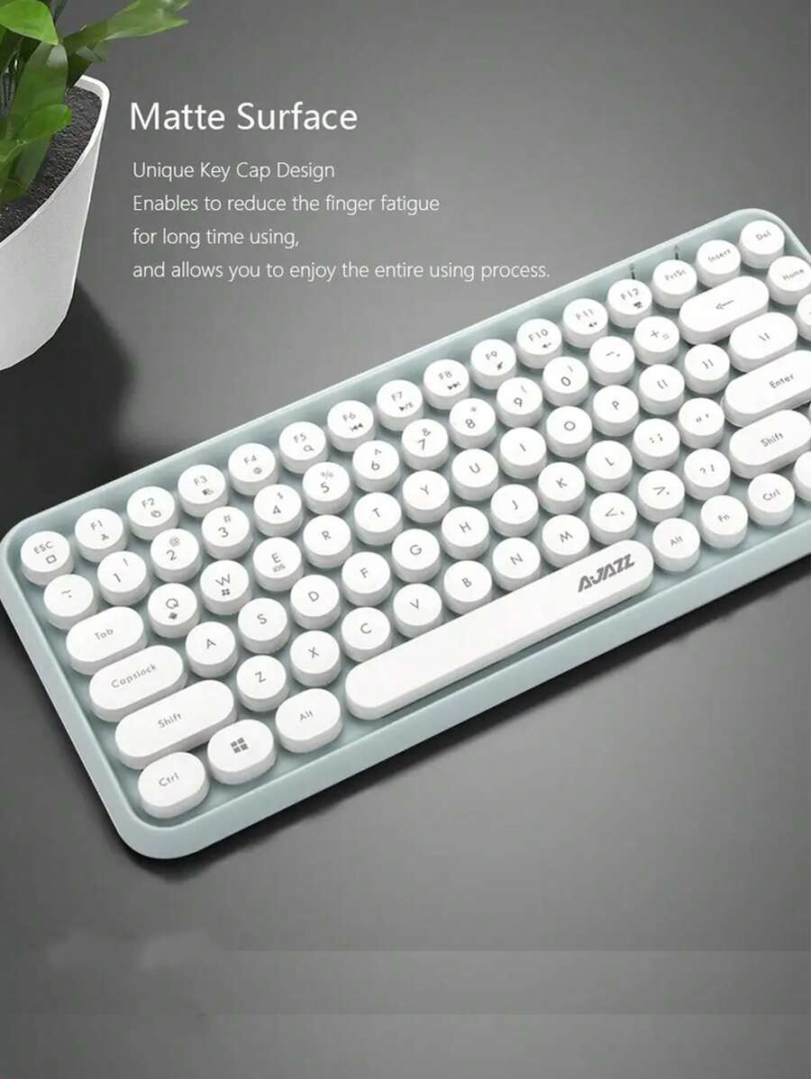 AJAZZ Ajazz 308i Wireless Mechanical Keyboard With Feel, Compatible ...