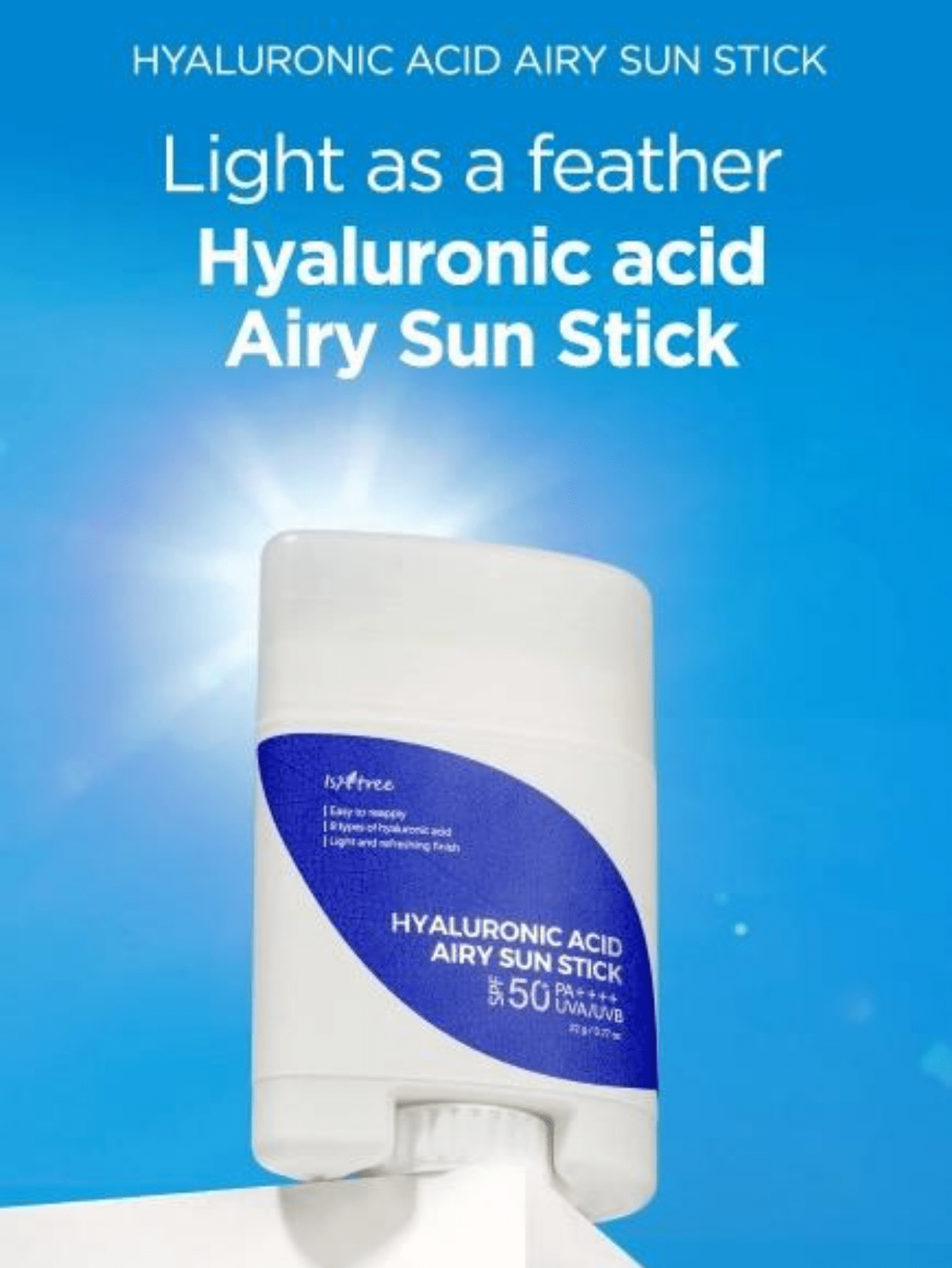 ISNTREE Hyaluronic Acid Airy Sun Stick SPF Sunscreen | SHEIN UK