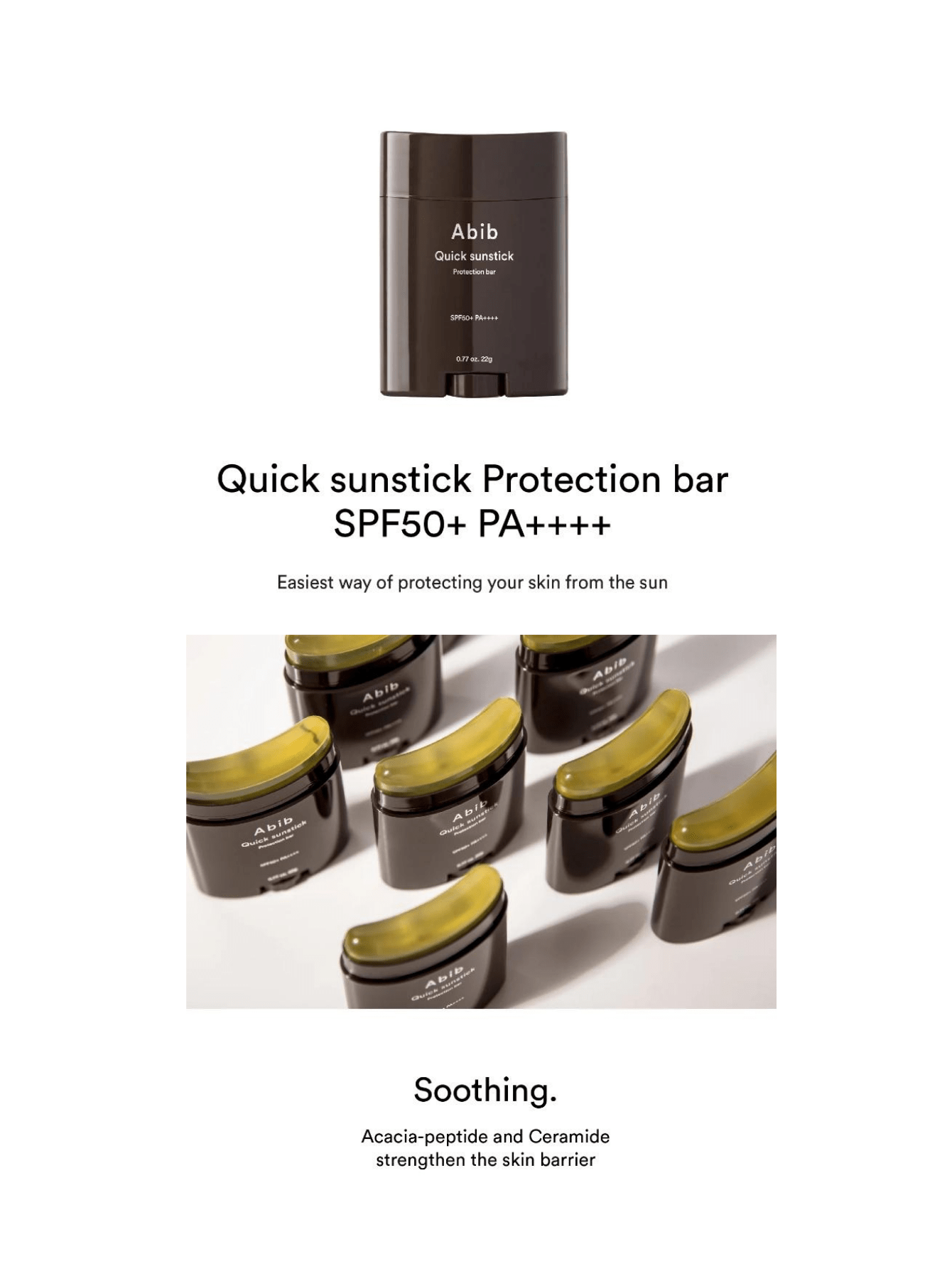 ABIB Quick Sunstick Protection Bar SPF 50 Sunscreen | SHEIN USA