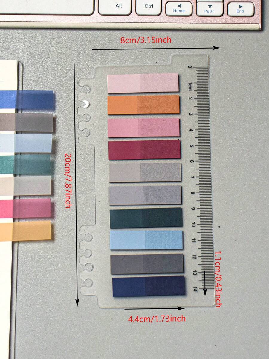 200 Sheets Pet Sticky Notes, Fresh Style Memo Pad, Creative Bullet ...