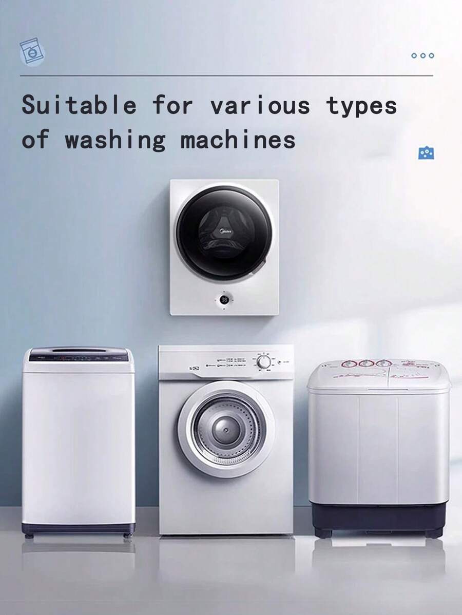 2 Bags Washing Machine Cleaning Agent, Powerful Scale Removal ...