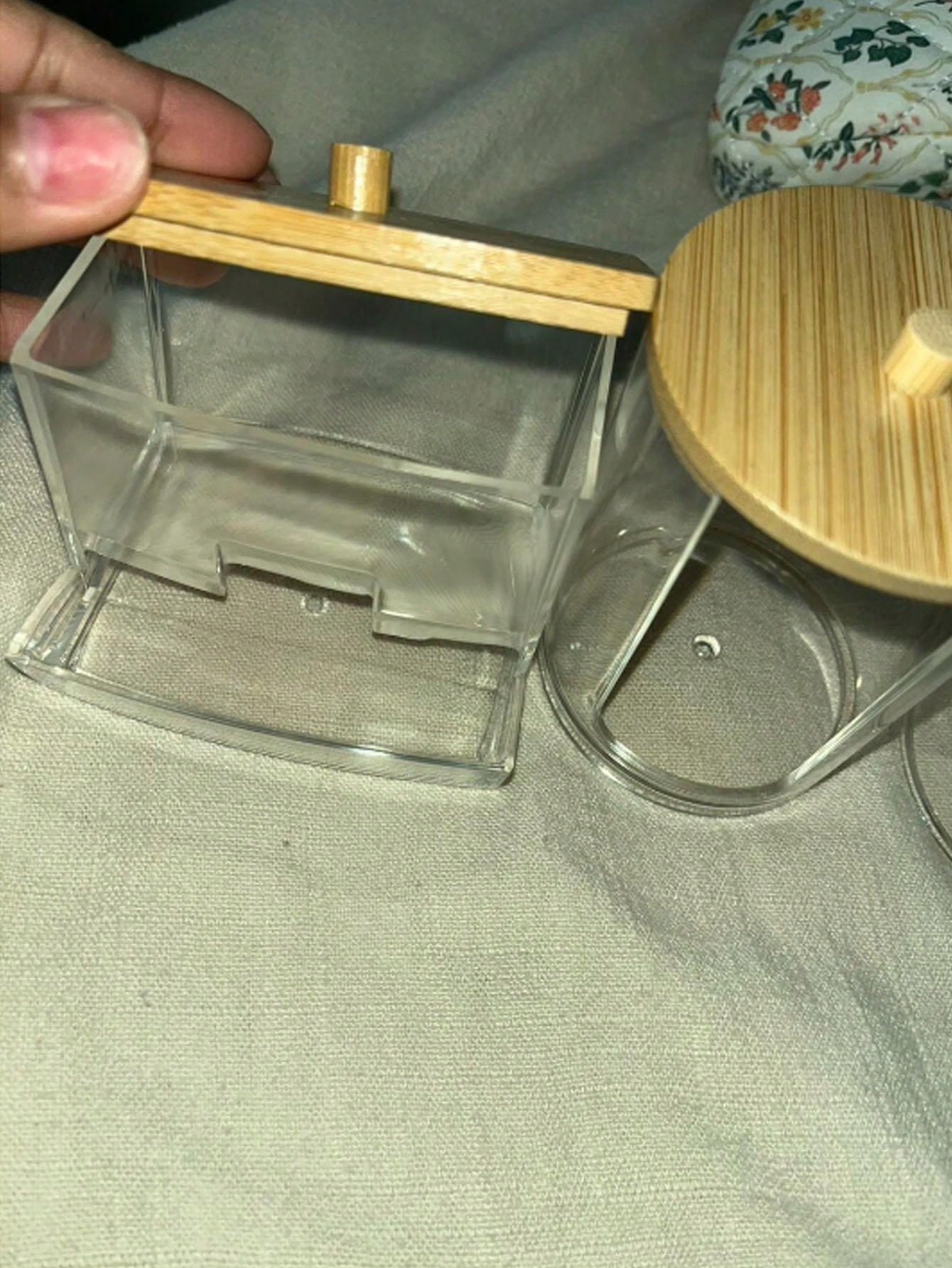 1pc Rectangular Transparent Storage Box | SHEIN USA