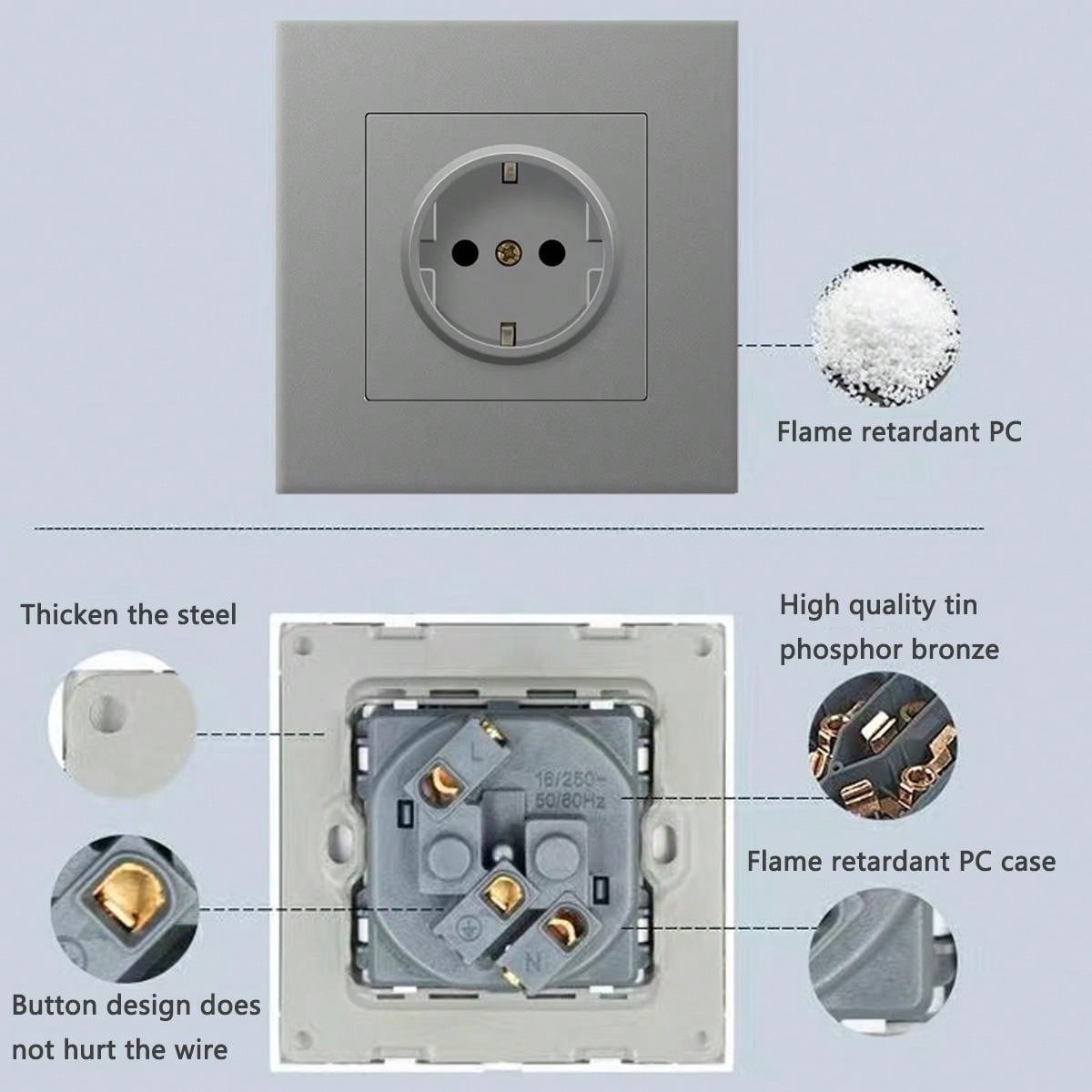 European Standard Pc Socket | SHEIN USA