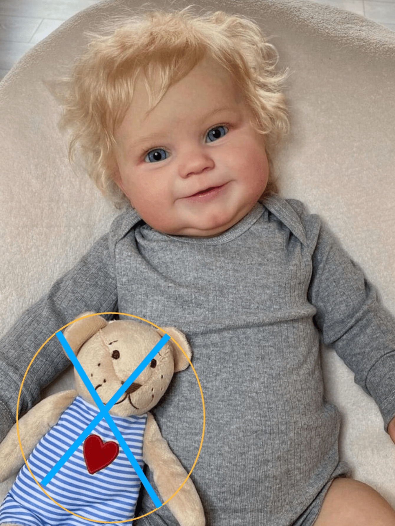 20inch Reborn Baby Dolls For Toddler Girl 50cmRealistic Silicone ...