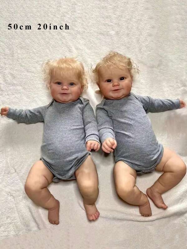 20inch Reborn Baby Dolls For Toddler Girl 50cmRealistic Silicone ...