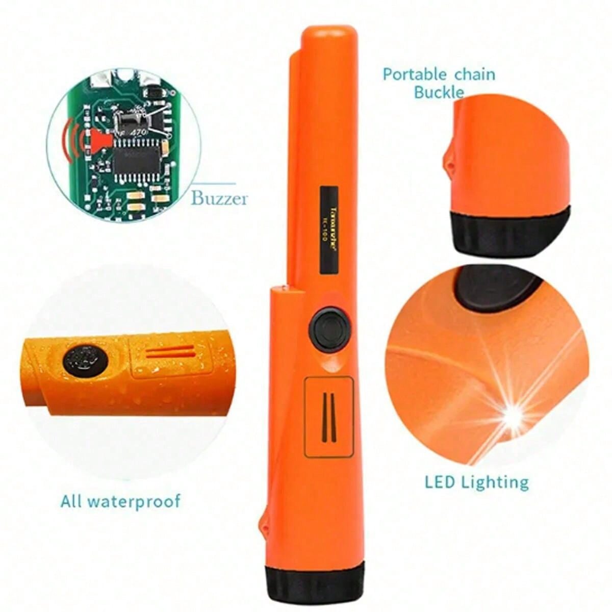 Gp Pointer Handheld Metal Detector With One-button Mineralization Function, Multifunctional Gold ...