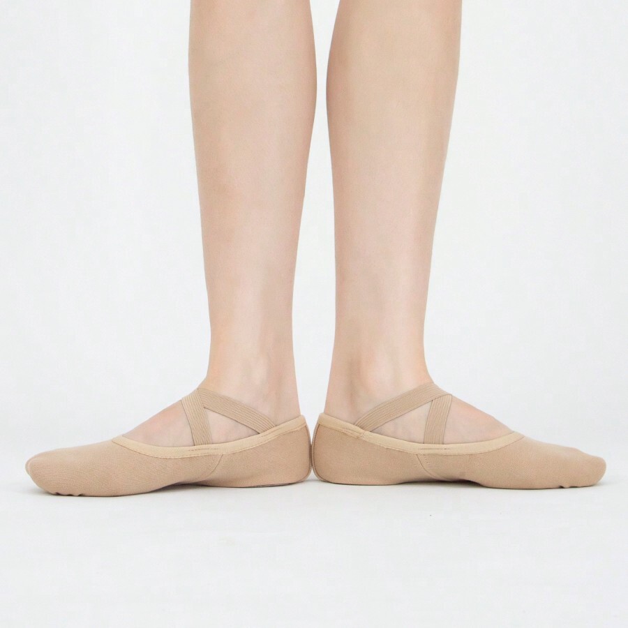 Skin Tone Ballet Shoes For Men & Women - Perfect For Ballet, Modern ...