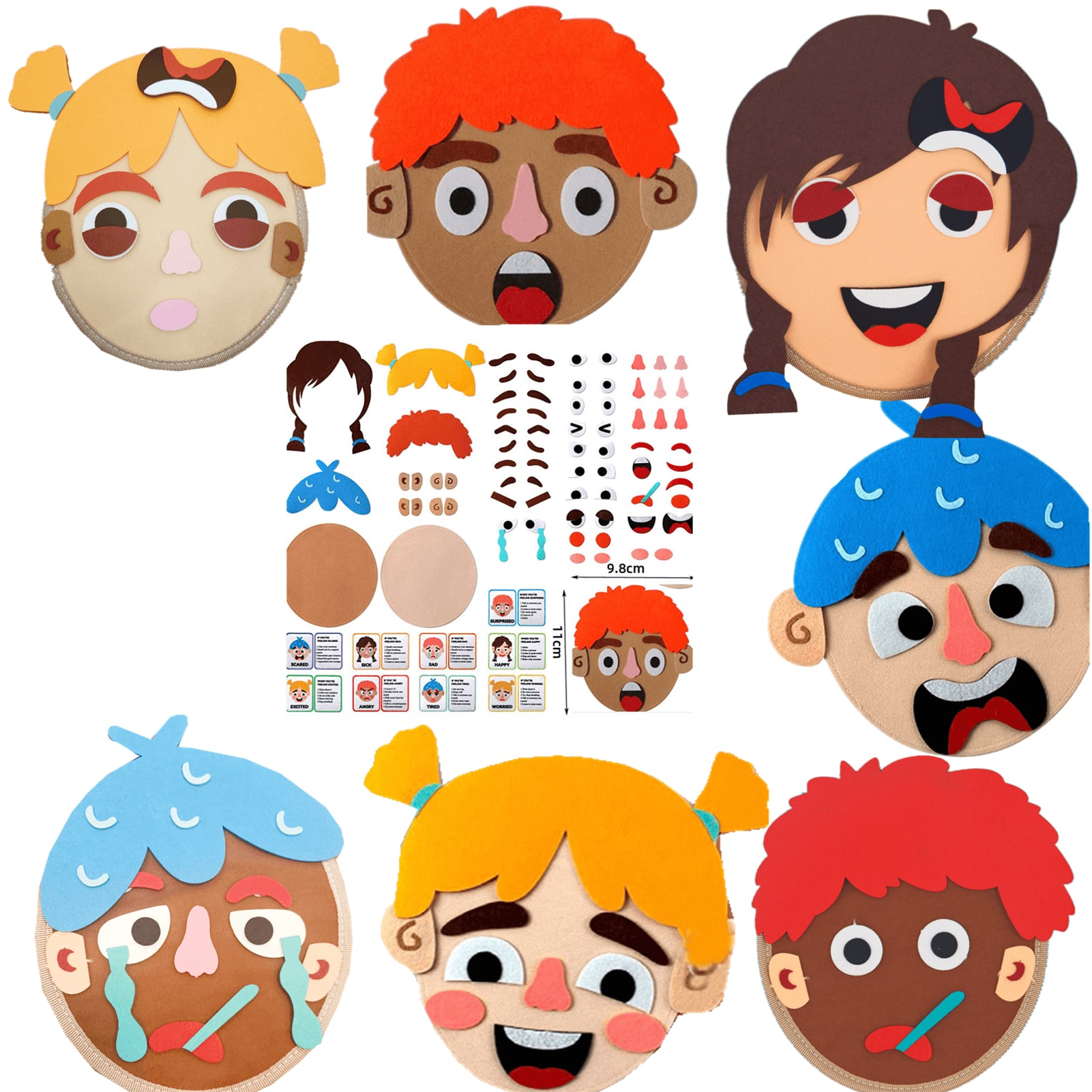 Social Emotional Games for Kids & Toddlers - Multiple Facial ...