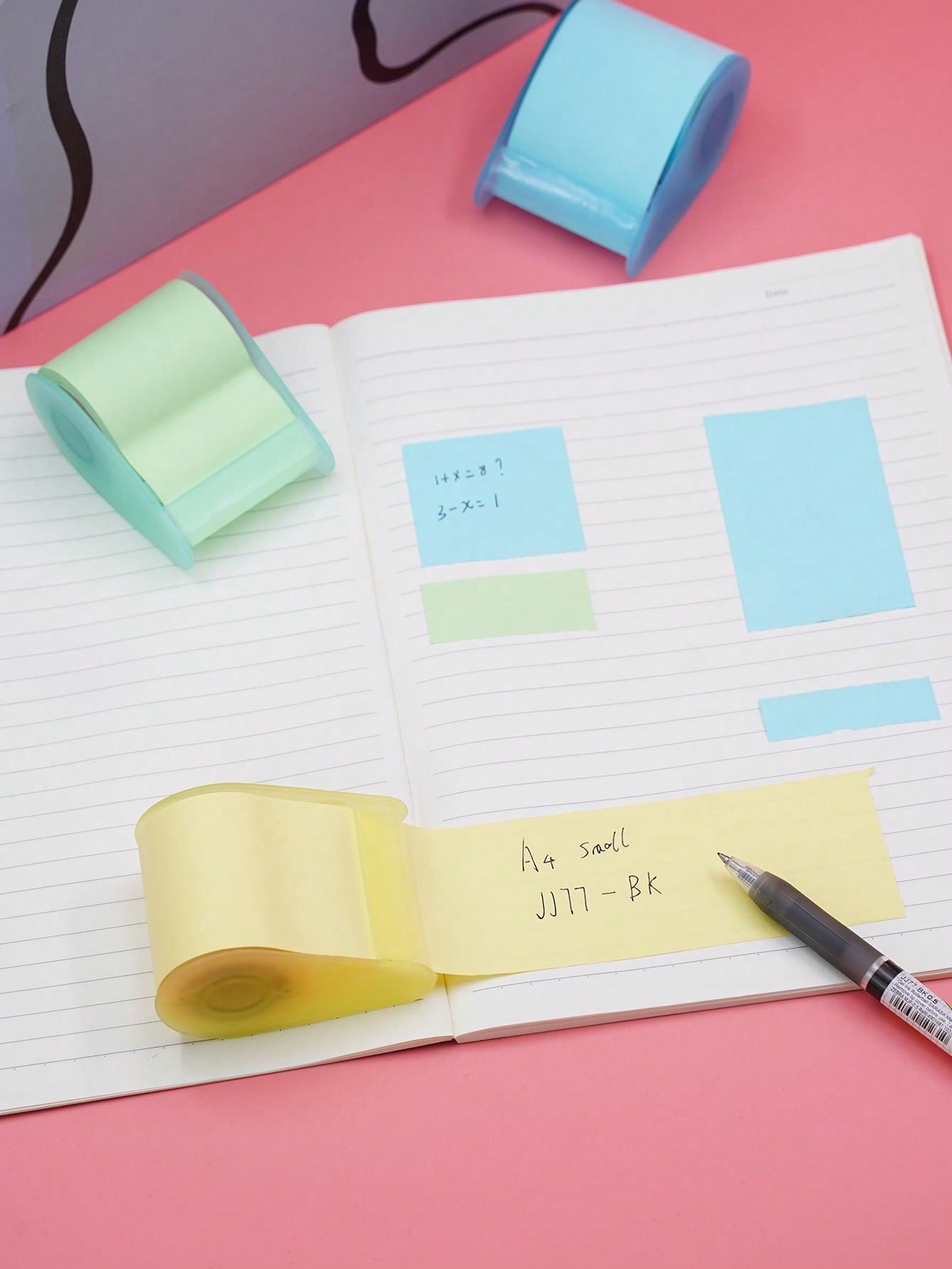 1 Creative And Cute Post-it Note With Tape Holder And Removable Note ...