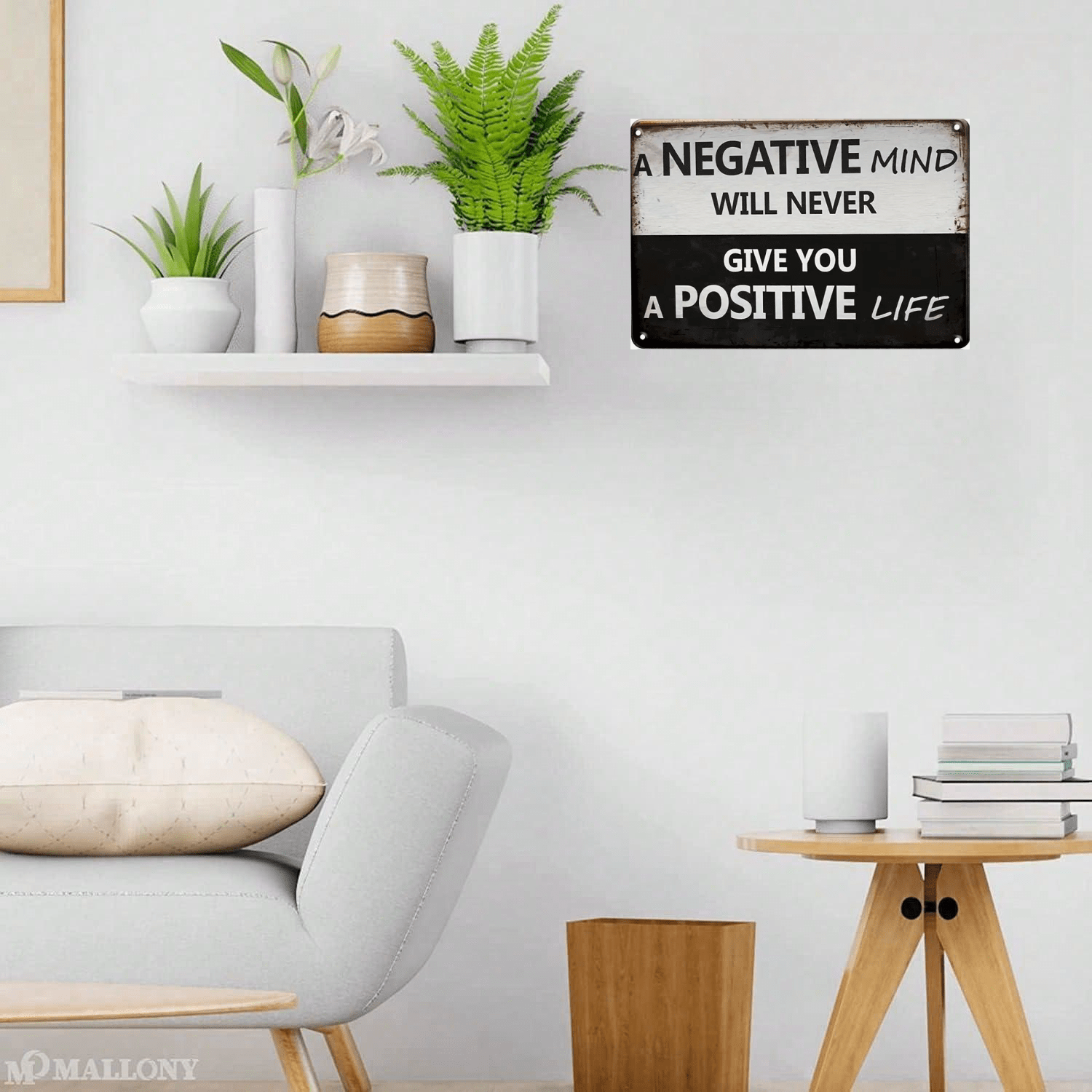 1pc Vintage Metal Tin Sign Decor With Funny Office Sign, Humorous ...