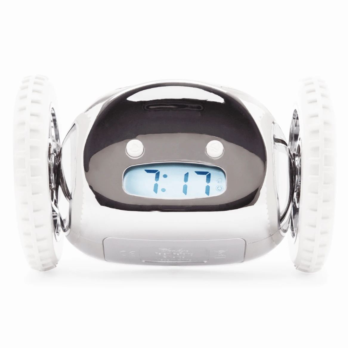 Clocky Alarm Clock on Wheels (Official) | Extra Loud for Heavy Sleepers ...