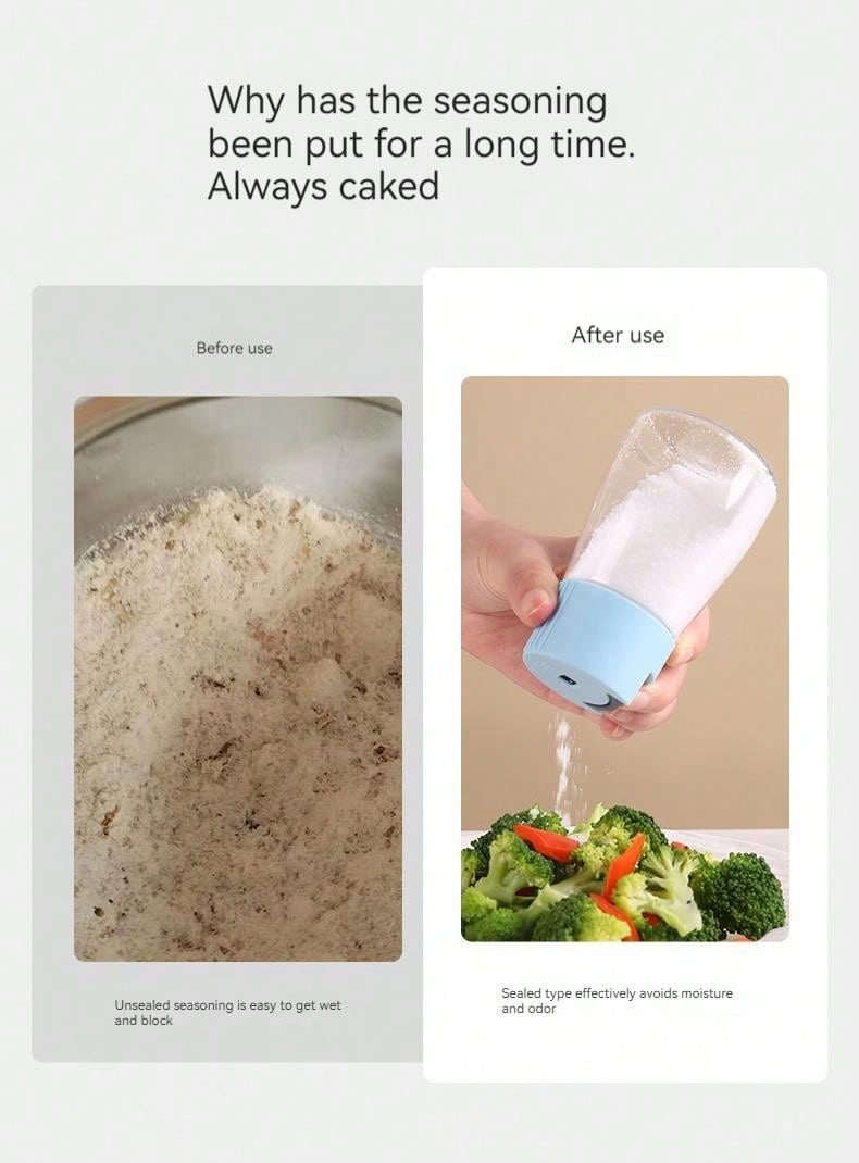 1pc Kitchen Multi-function Seasoning Bottle With Measuring Bar ...