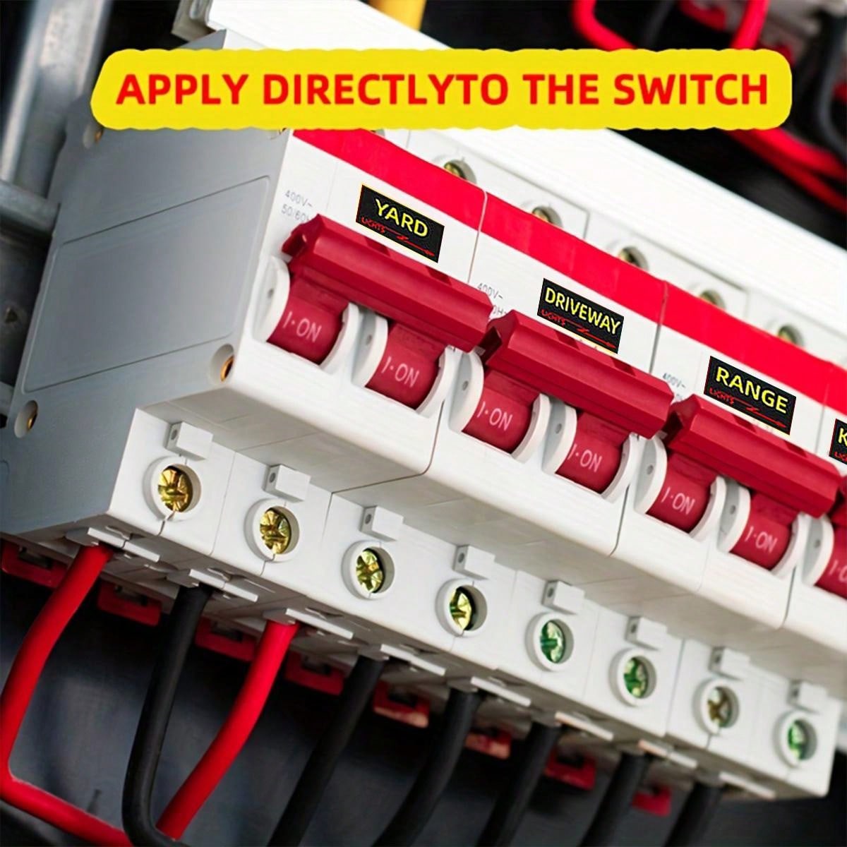 2580pcs/ Set Visible Identification Label, Sticker For Circuit Breaker ...