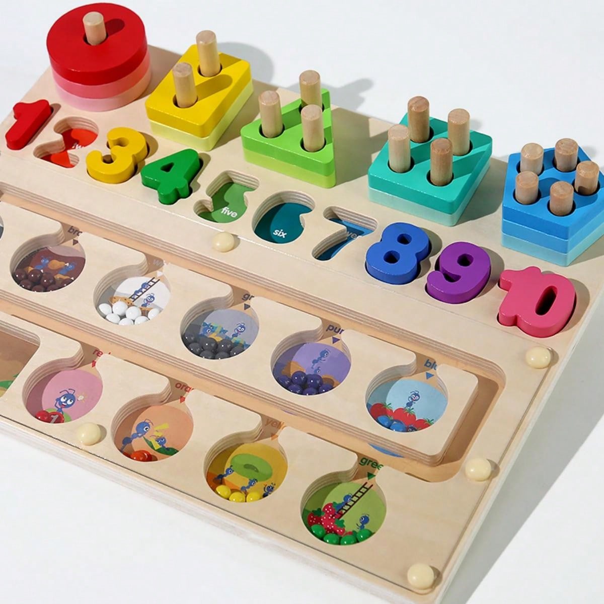 3-in-1 Educational Toy Set - Magnetic Sorting Shape Blocks Set With 3 ... 3-in-1 Educational Toy Set - Magnetic Sorting Shape Blocks Set With 3 ...