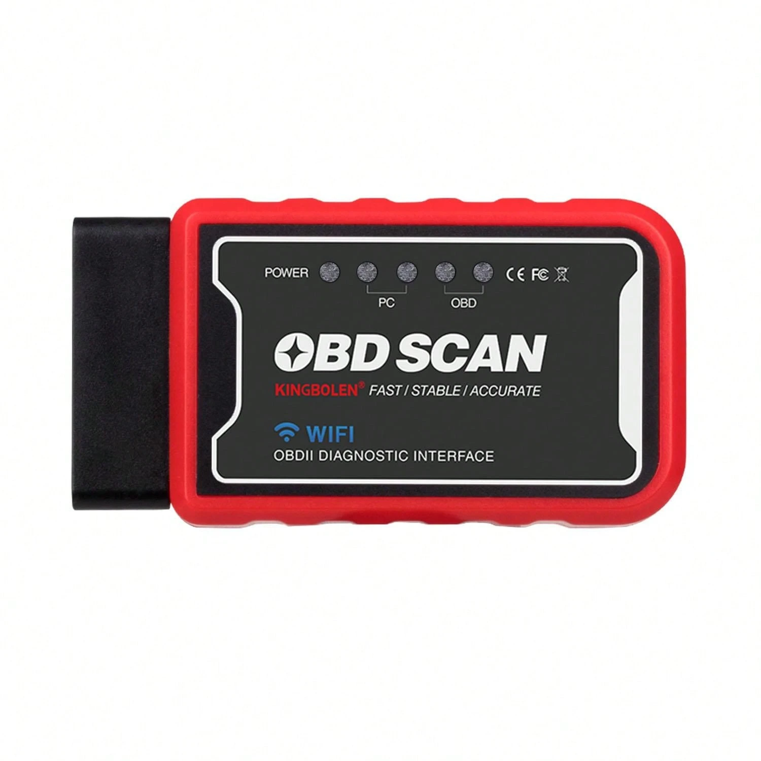 KINGBOLEN KINGBOLEN ELM327 V1.5 Escáner OBD2 WiFi con chip PIC18F25K80, herramientas de ...