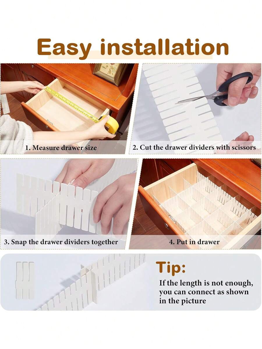 3pcs Free Combination Drawer Storage Multipurpose Drawer Storage ...