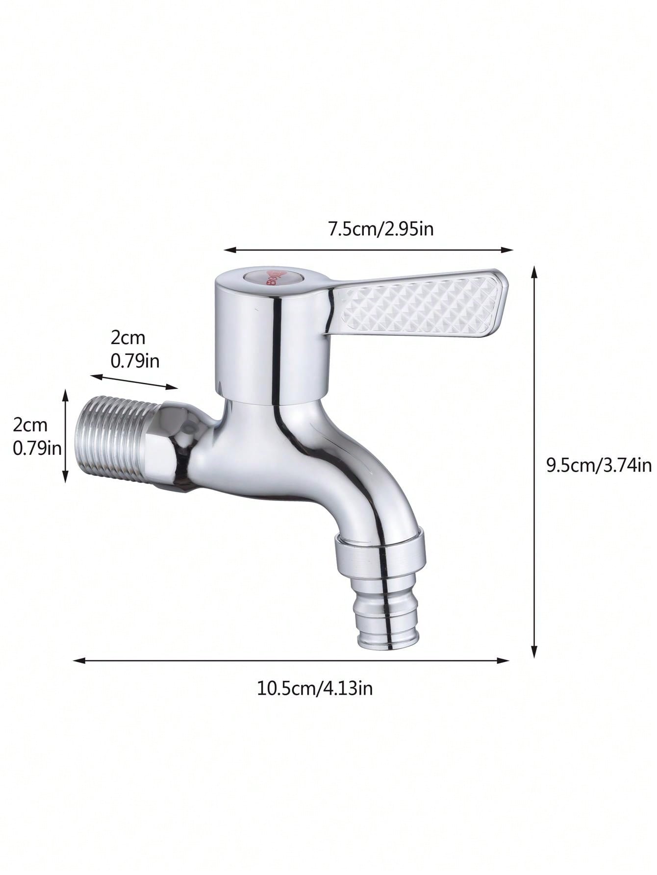 Stainless Steel Fast Water Discharge Single Tap With A Normal Water ...
