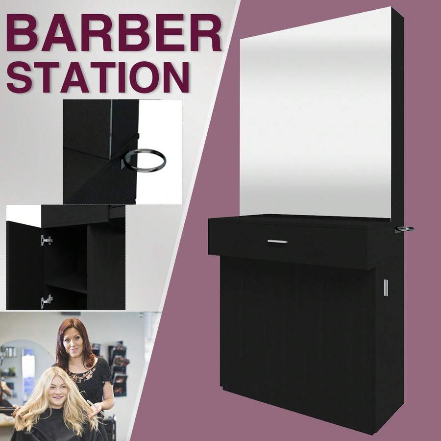 Artist Hand Wall Mount Salon Station Barber Stations Styling Station ...